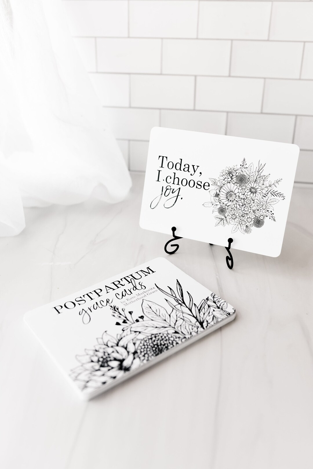 Postpartum Grace Affirmation Cards: 42 Inspirational + Encouraging ...
