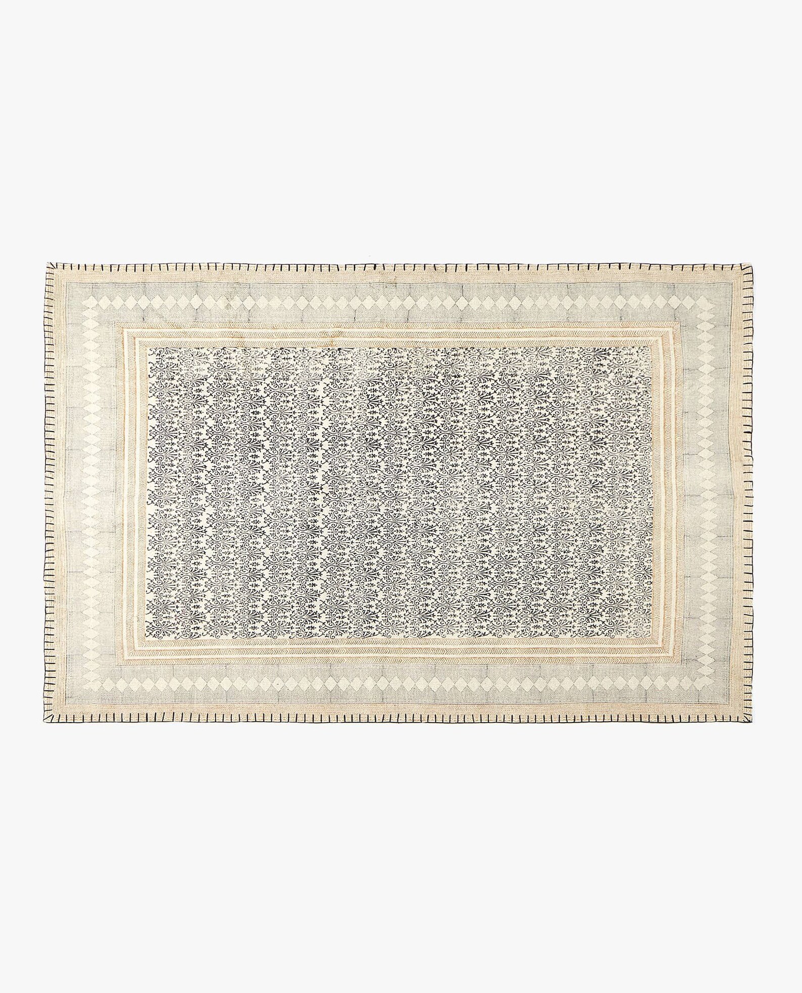 Cotton Rug 3X5 FEET Block Printed Rug Carpet Area Rug - Etsy