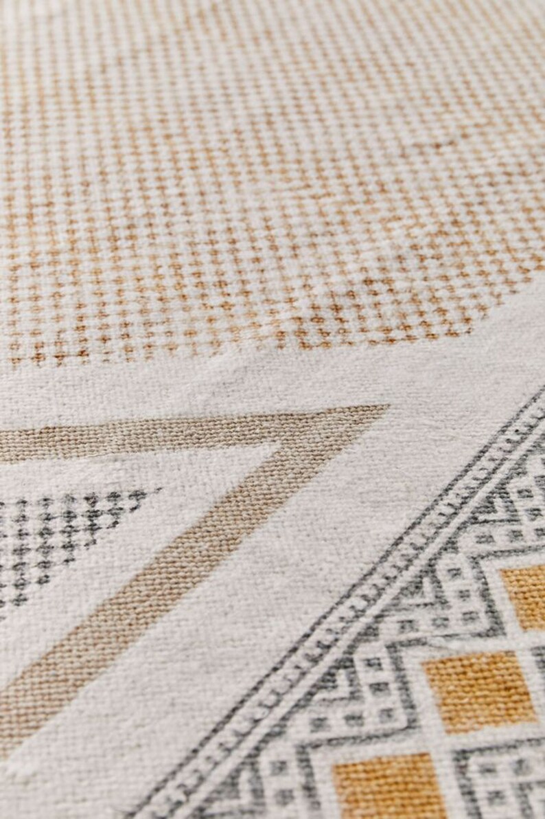 8X10 FEET Cotton Rug / Block Printed Rug / Carpet Area Rug - Etsy