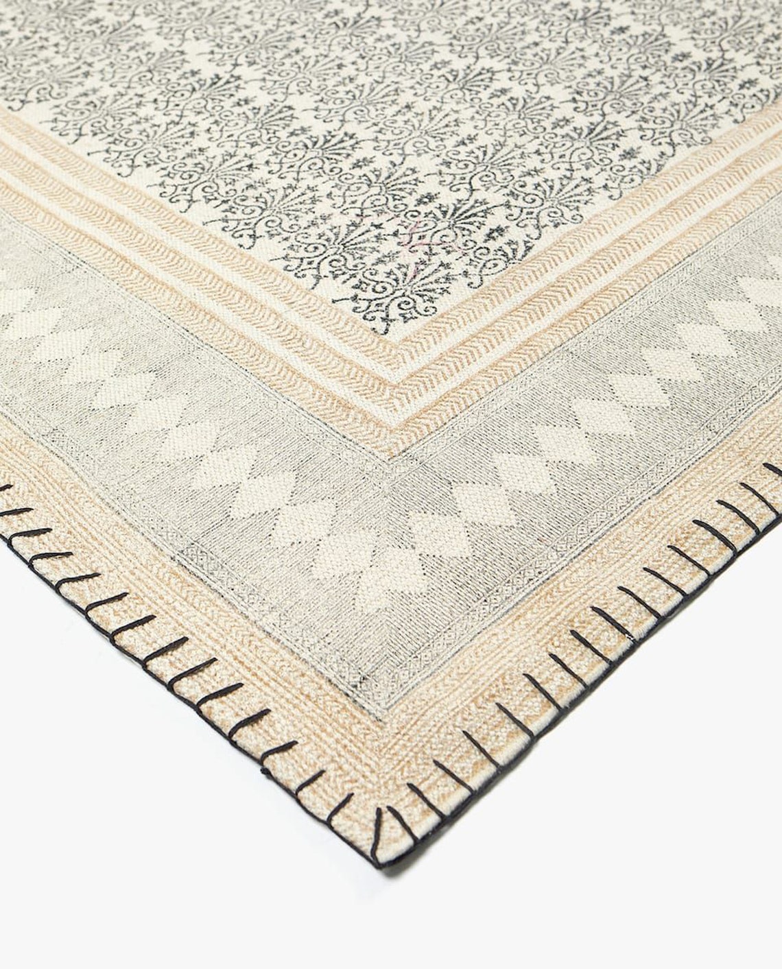 Cotton Rug 3X5 FEET Block Printed Rug Carpet Area Rug - Etsy