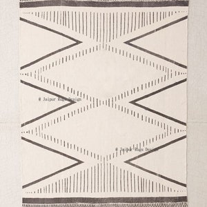 8X10 FEET Cotton Rug / Block Printed Rug / Carpet Area Rug - Etsy