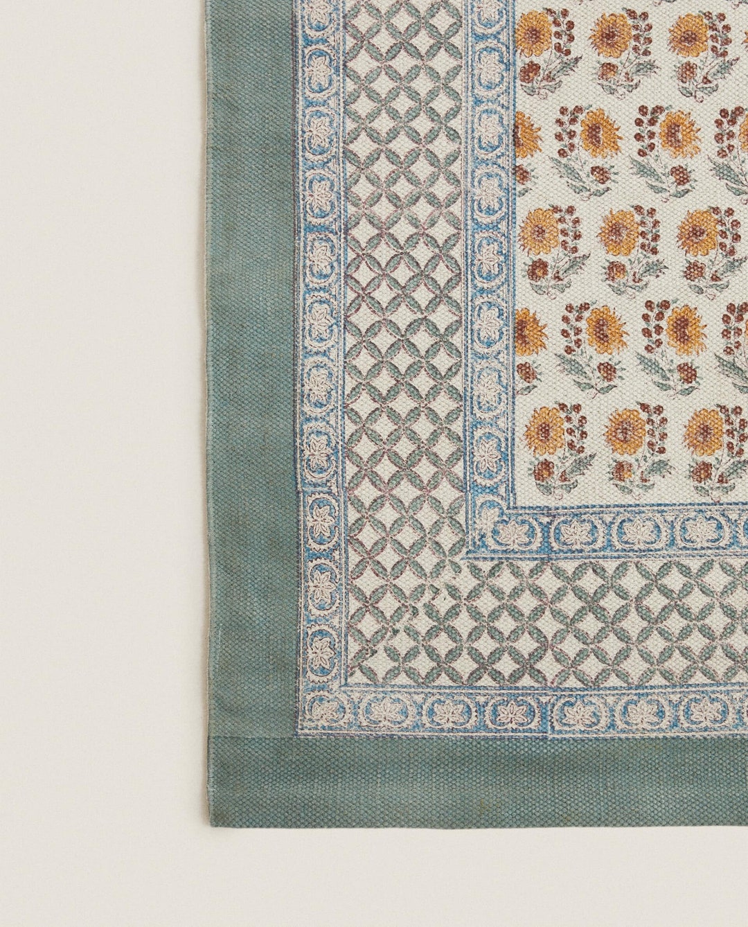 6X9 FEET Cotton Rug / Block Printed Rug / Carpet, Area Rug 72X108 ...