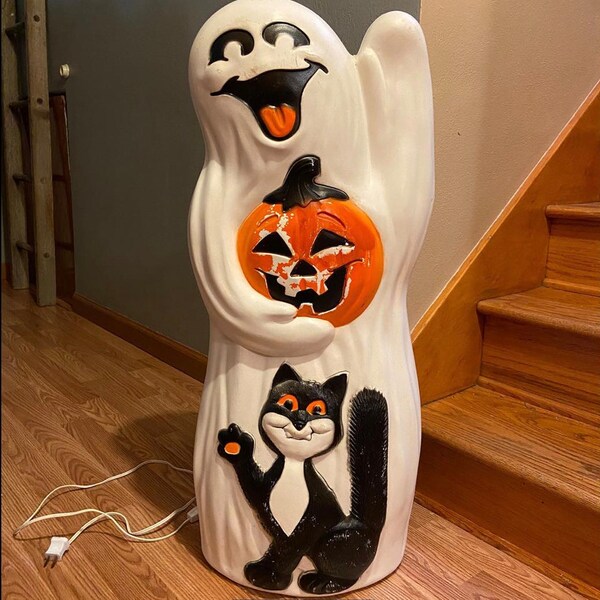 Blow Mold Pumpkins Etsy