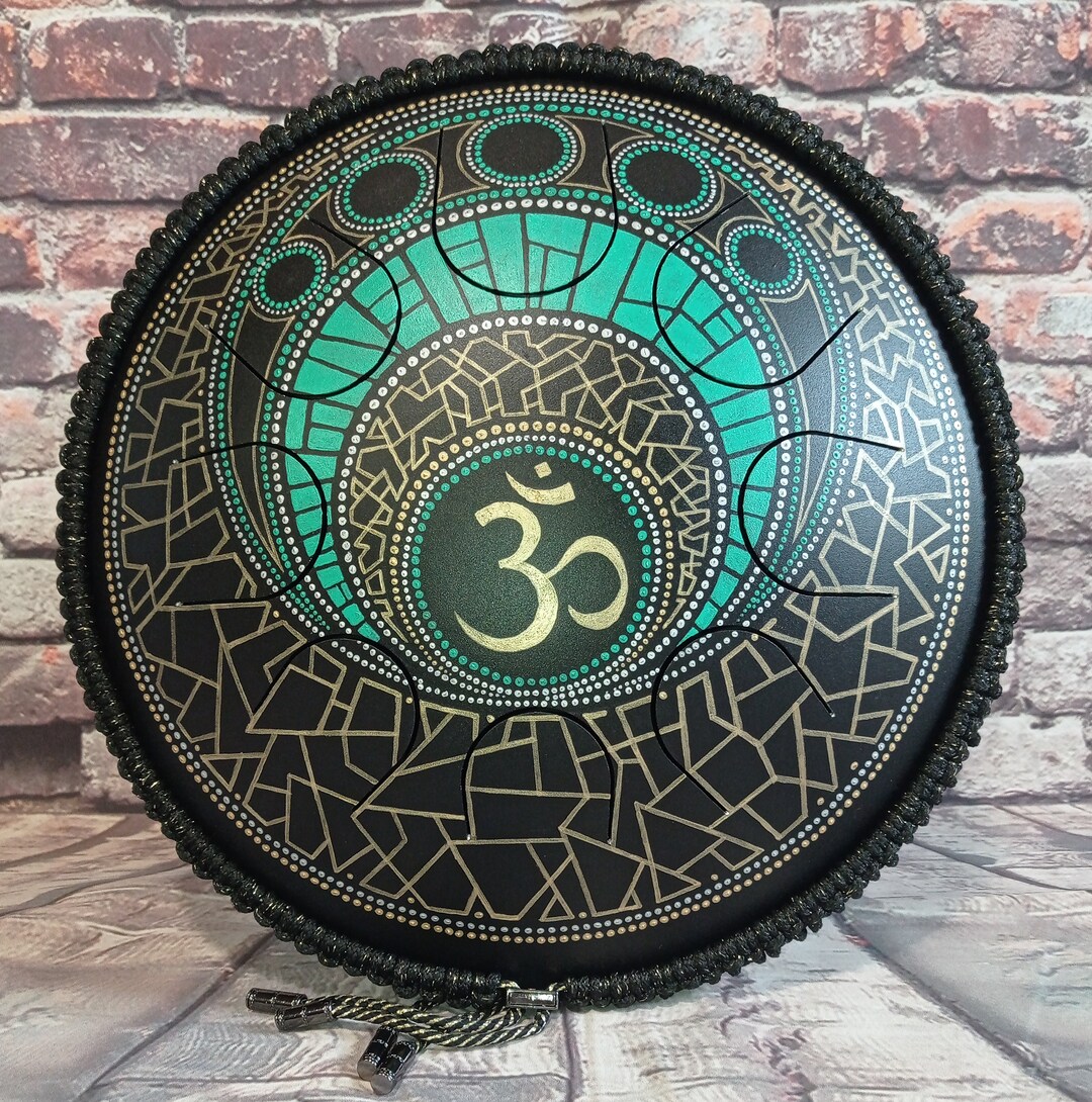 Steel Tongue Drum SAYG 12.8" With Free Bag or Travel Bag and Mallets ...