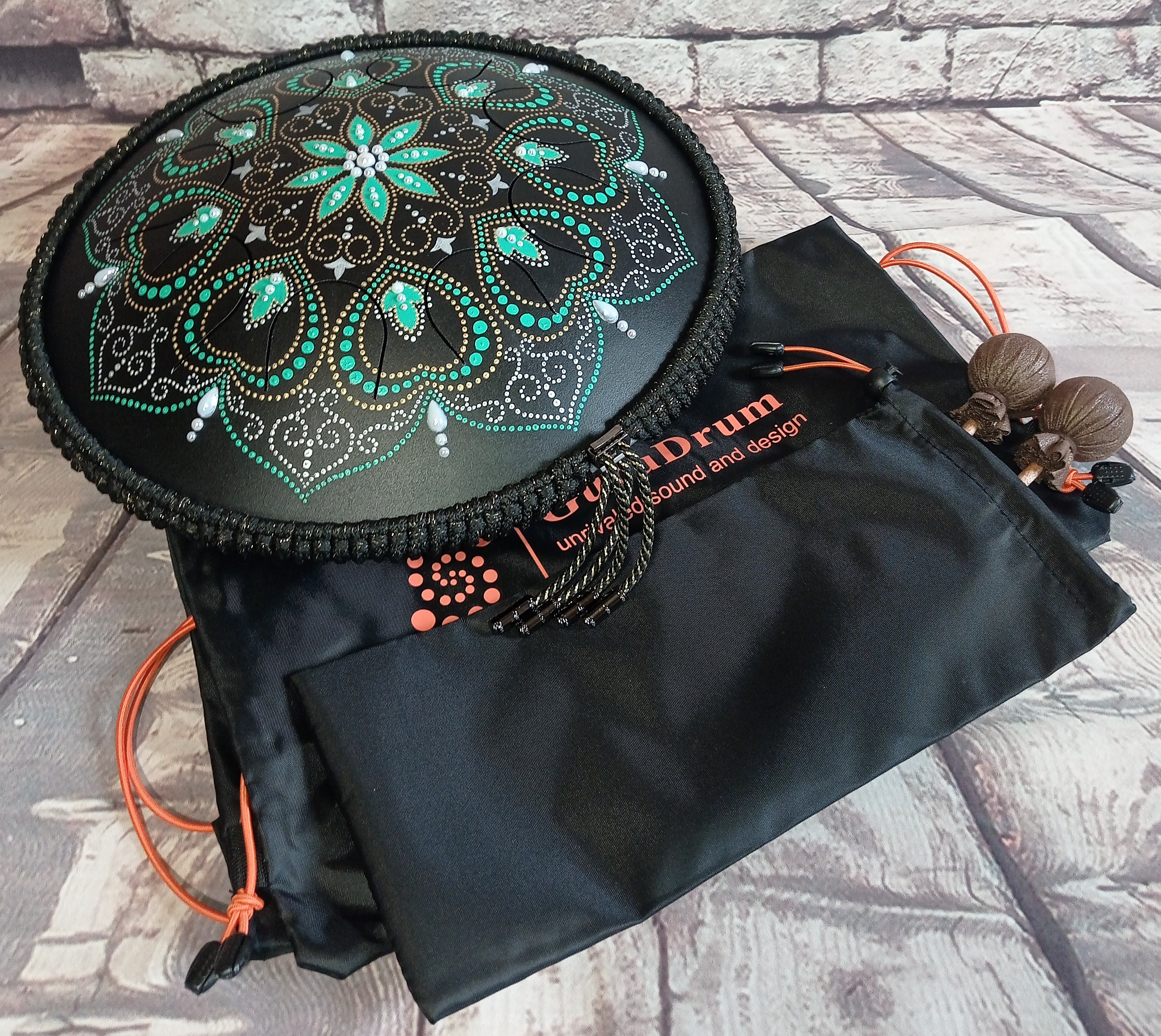 Steel Tongue Drum SAYG With Free Bag or Travel Bag and Mallets 12.8 ...