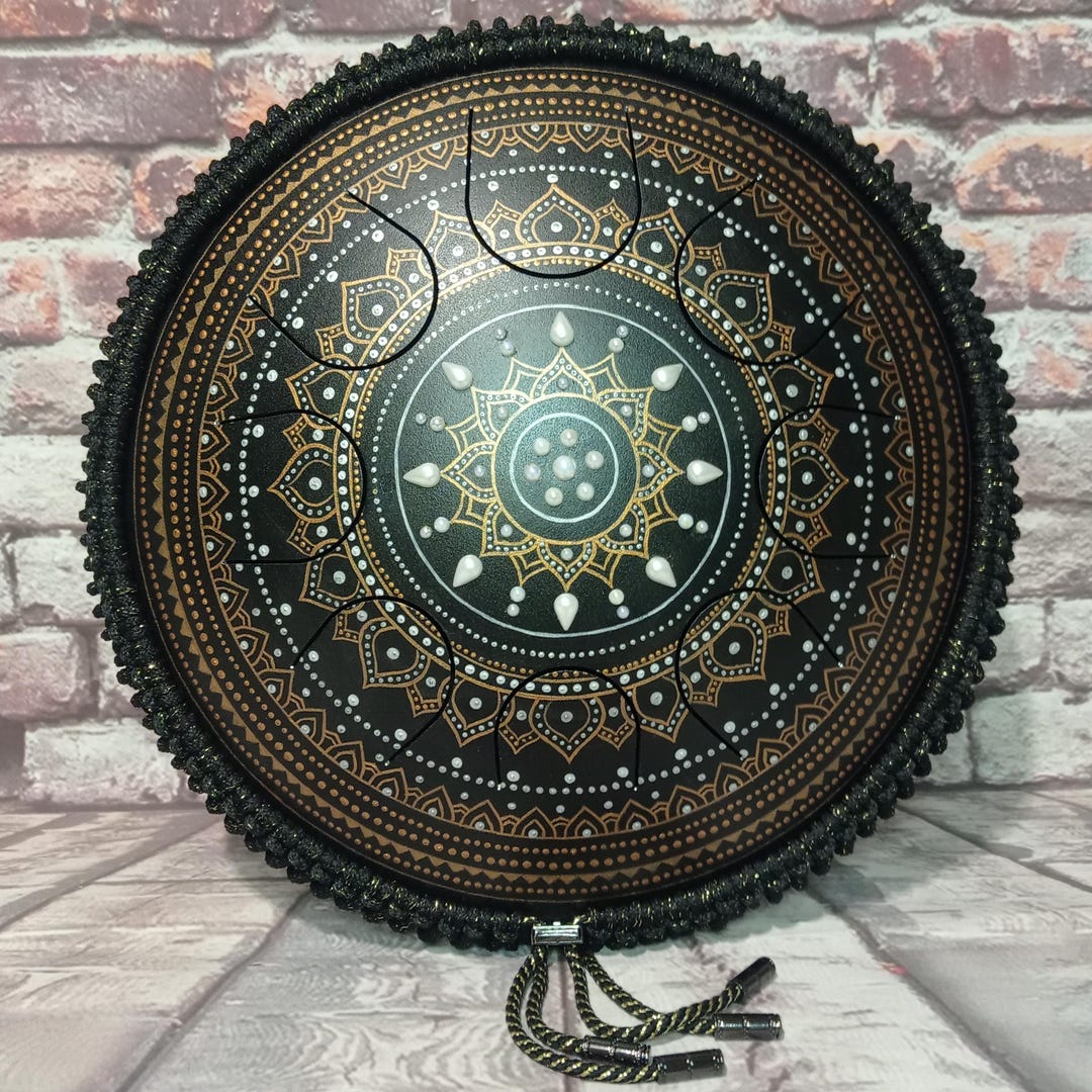 Steel Tongue Drum SAYG 12.8" With Free Bag or Travel Bag and Mallets ...