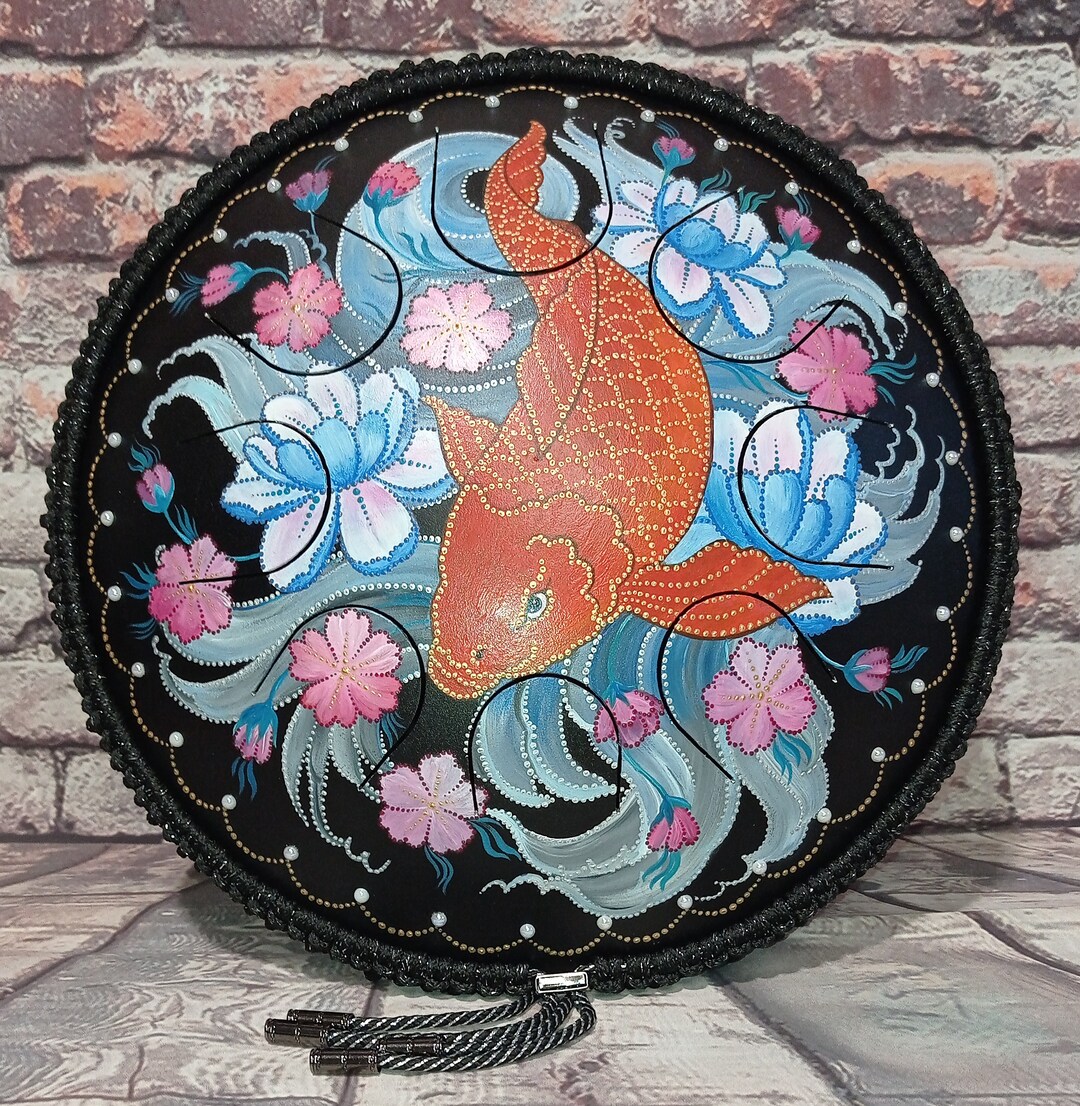 Made in Ukraine. Steel Tongue Drum SAYG 12.8" With Free Bag or Travel ...