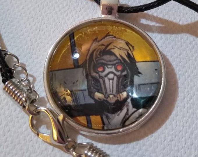 Guardians of the Galaxy Star Lord Comic Pendant Necklace - Etsy