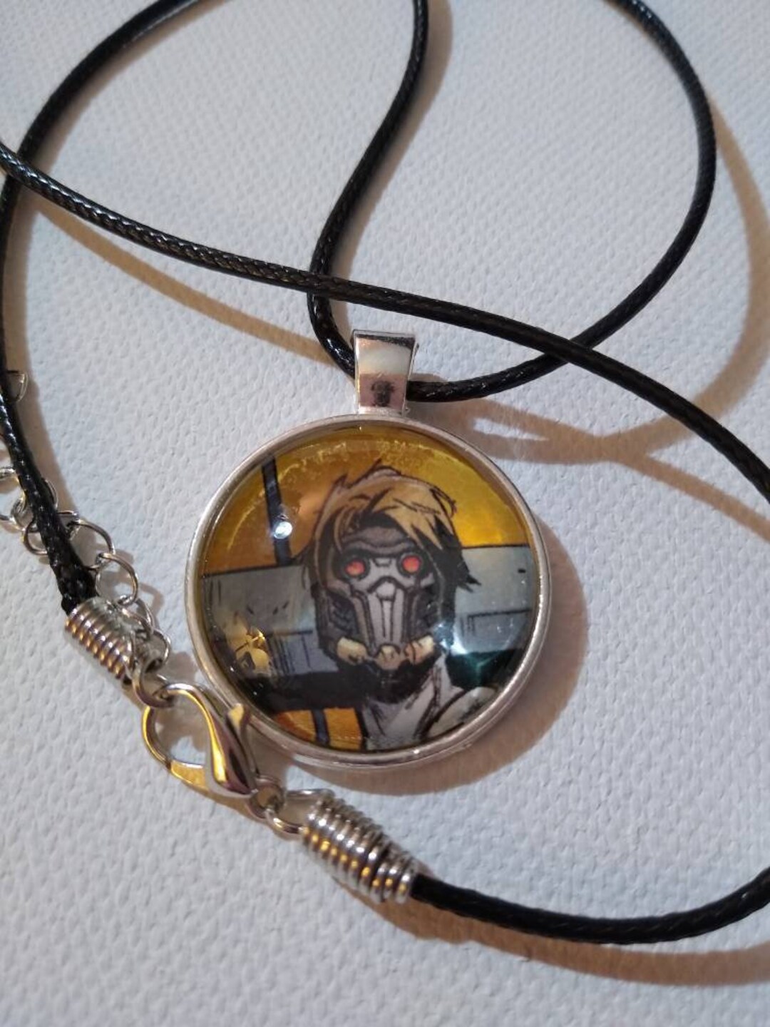 Guardians of the Galaxy Star Lord Comic Pendant Necklace - Etsy