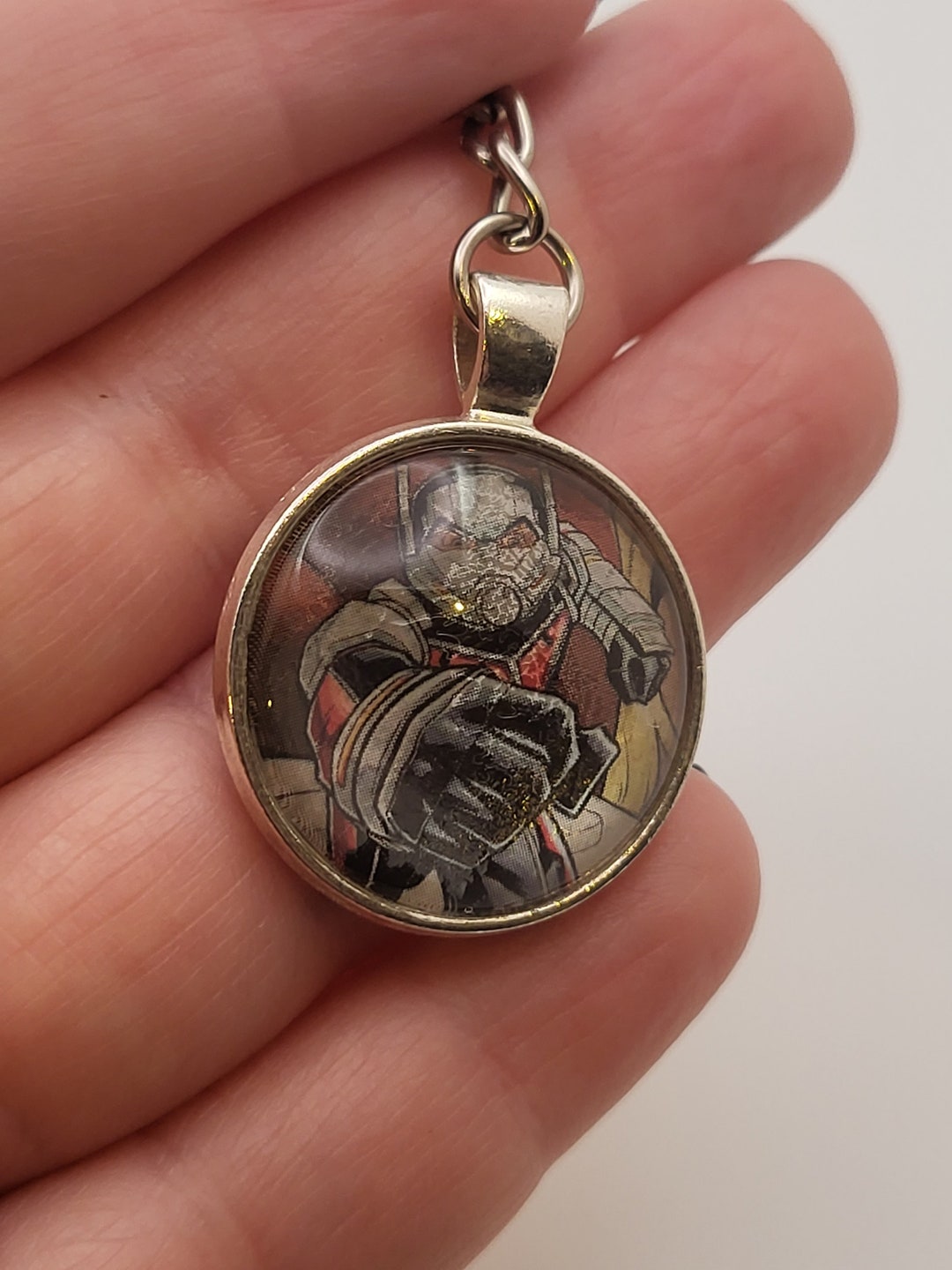 Ant Man Marvel Keychain Comic Pendant Unique Handmade - Etsy