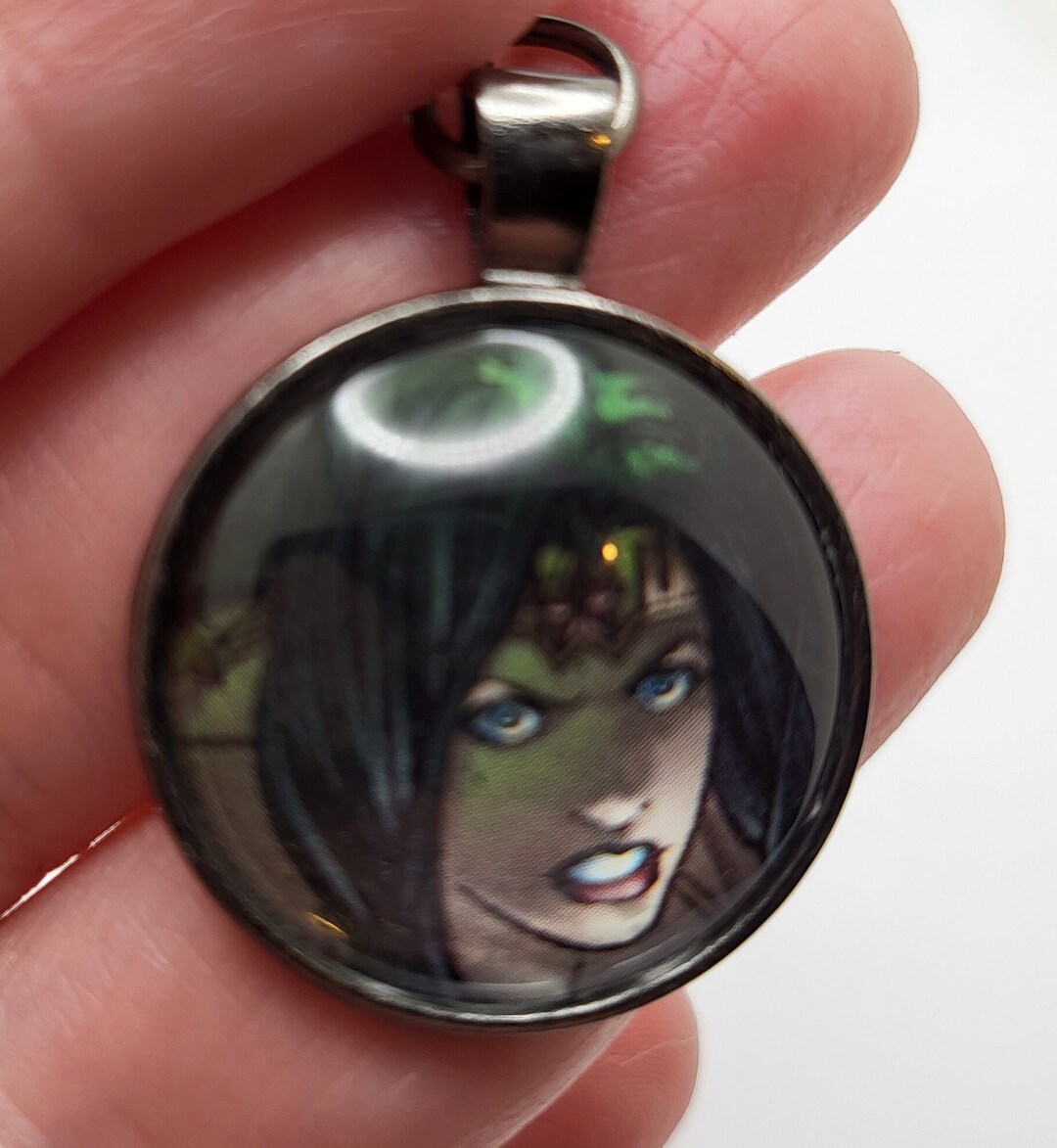 Wonder Woman Keychain Comic Pendant Unique Handmade - Etsy
