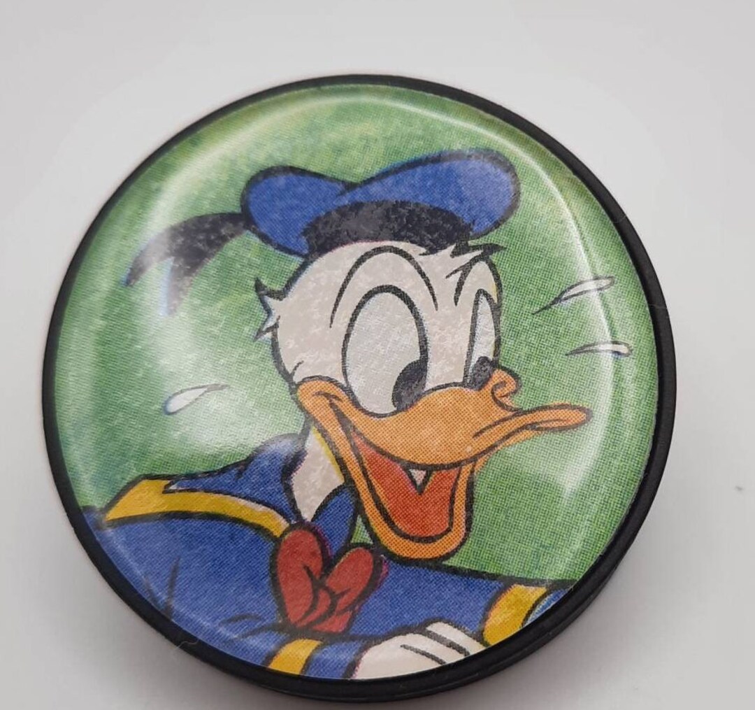 Donald Duck Phone/tablet Grip Comic Unique Handmade - Etsy