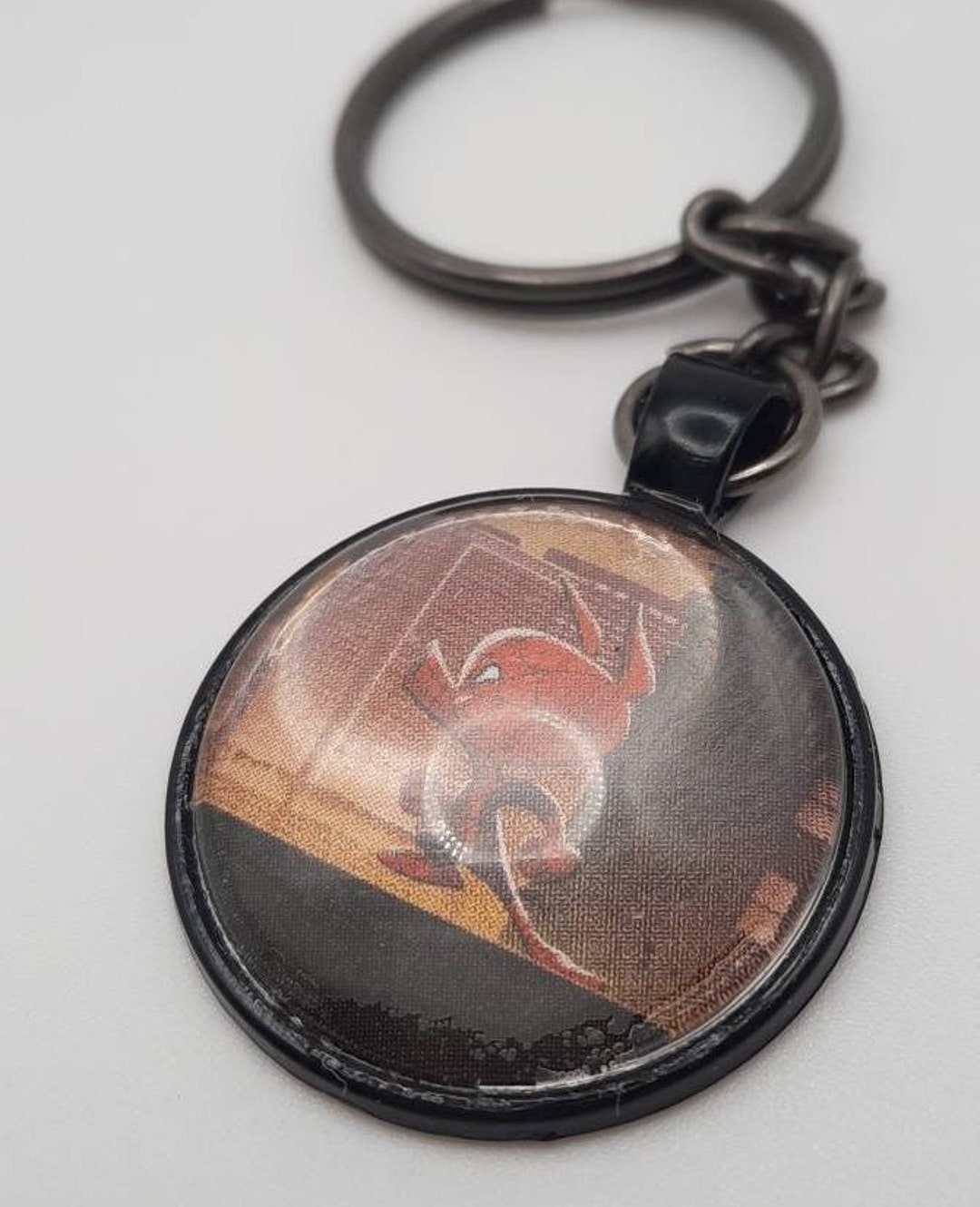Spider Ham Keychain Comic Pendant Unique Handmade - Etsy