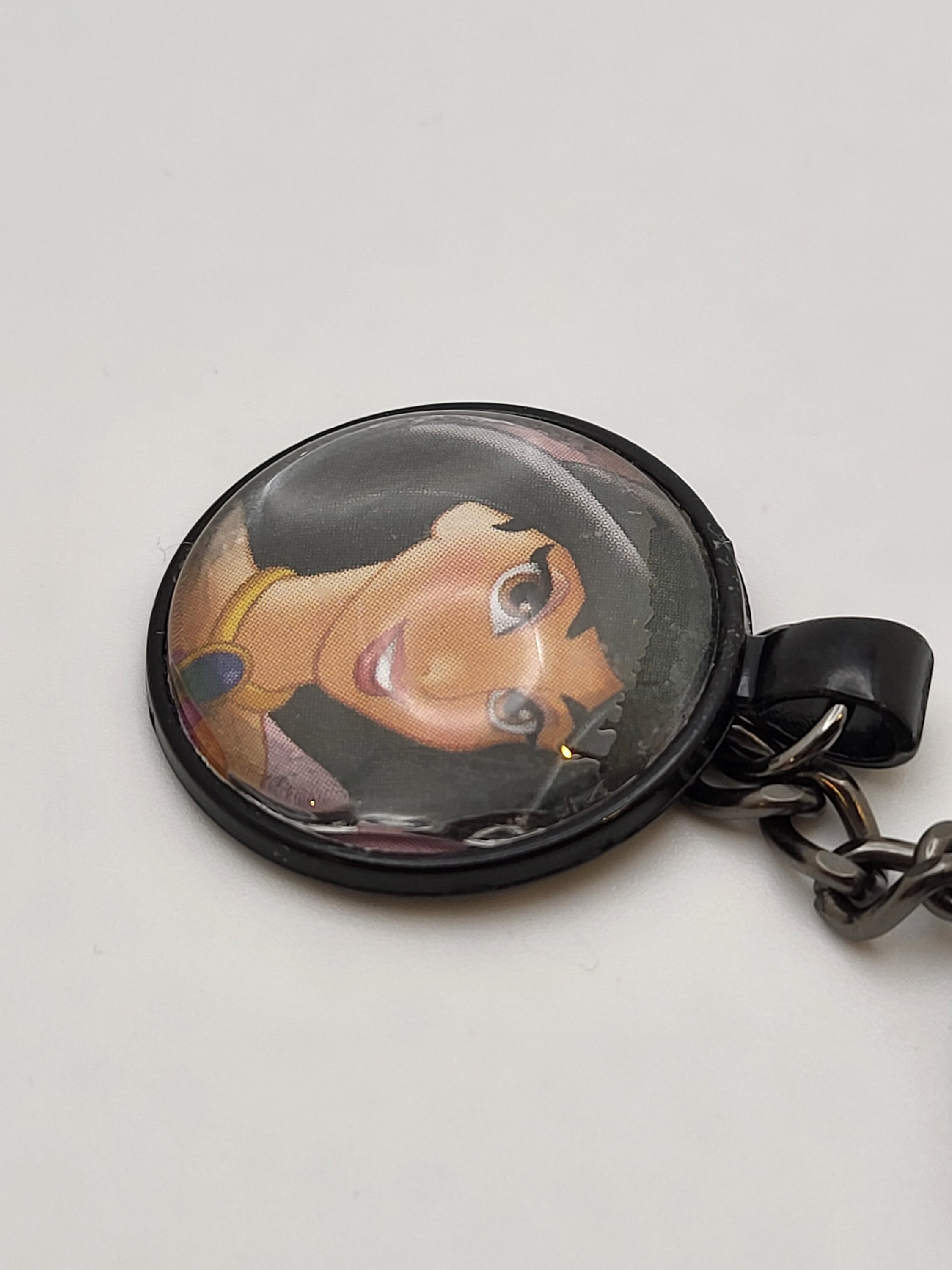 Princess Keychain Comic Pendant Unique Handmade - Etsy