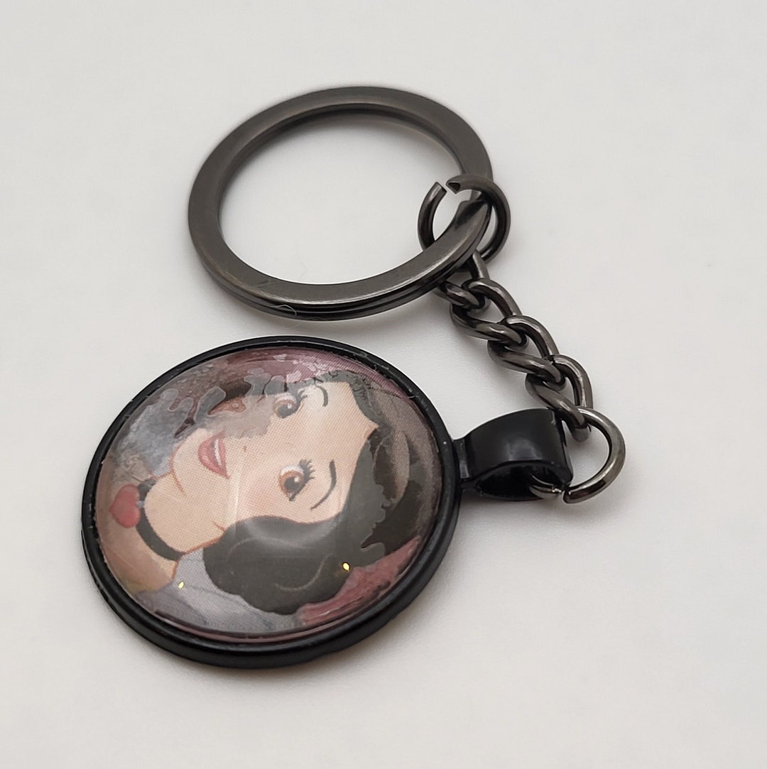 Princess Dwarves Keychain Comic Pendant Unique Handmade - Etsy
