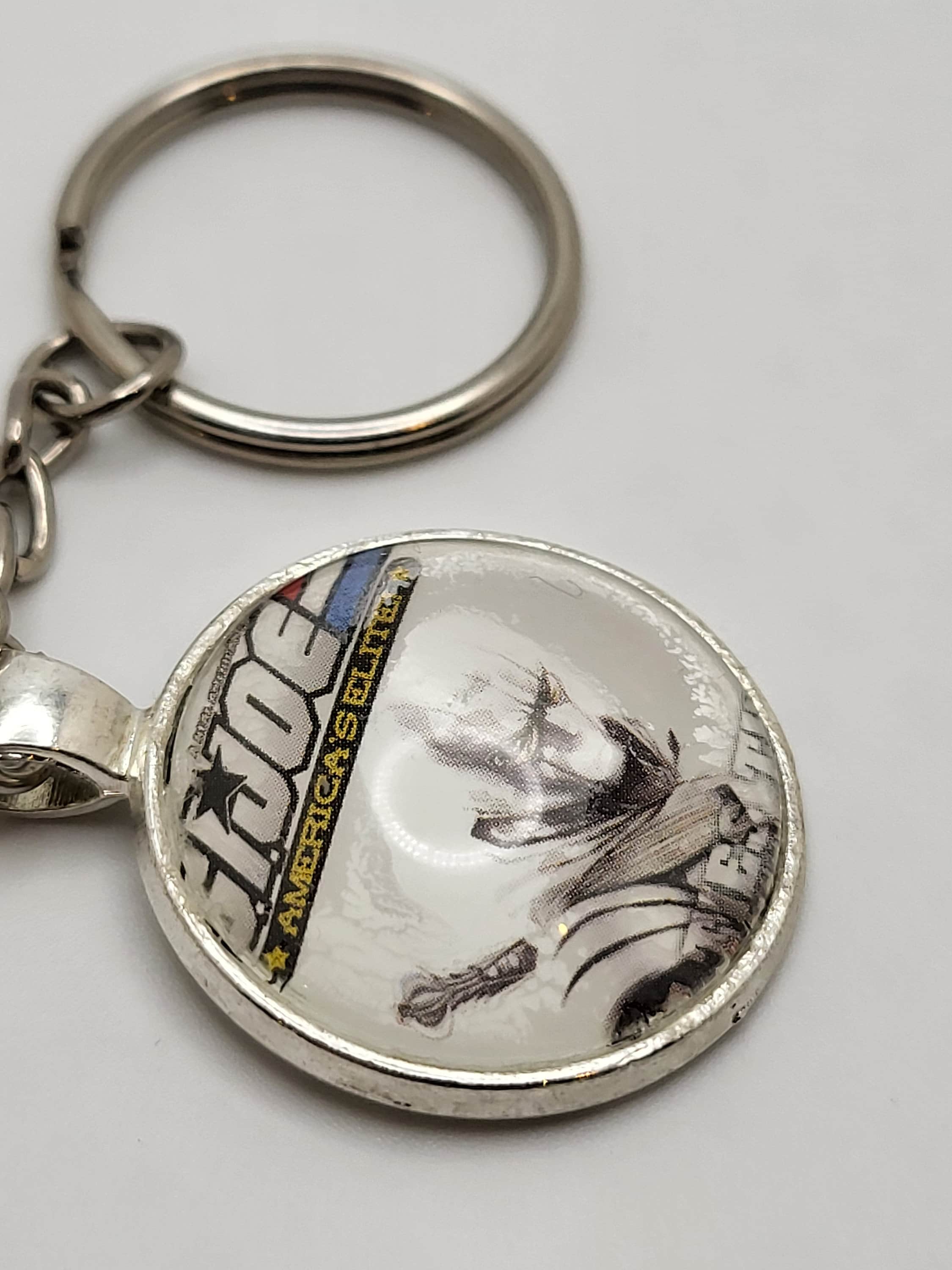 GI JOE Keychain Comic Pendant Unique Handmade - Etsy