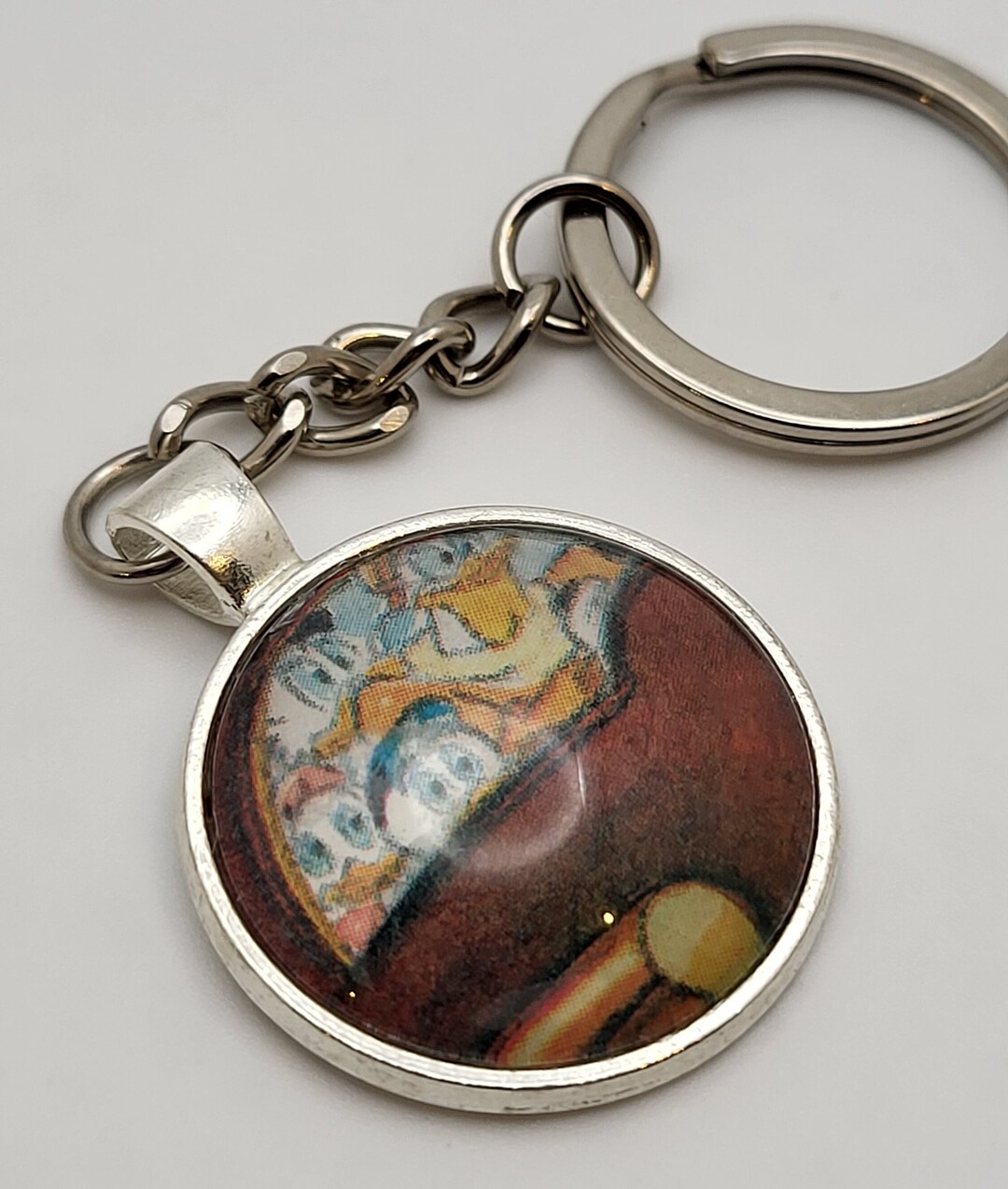 Ducktales Keychain Comic Pendant Unique Handmade - Etsy