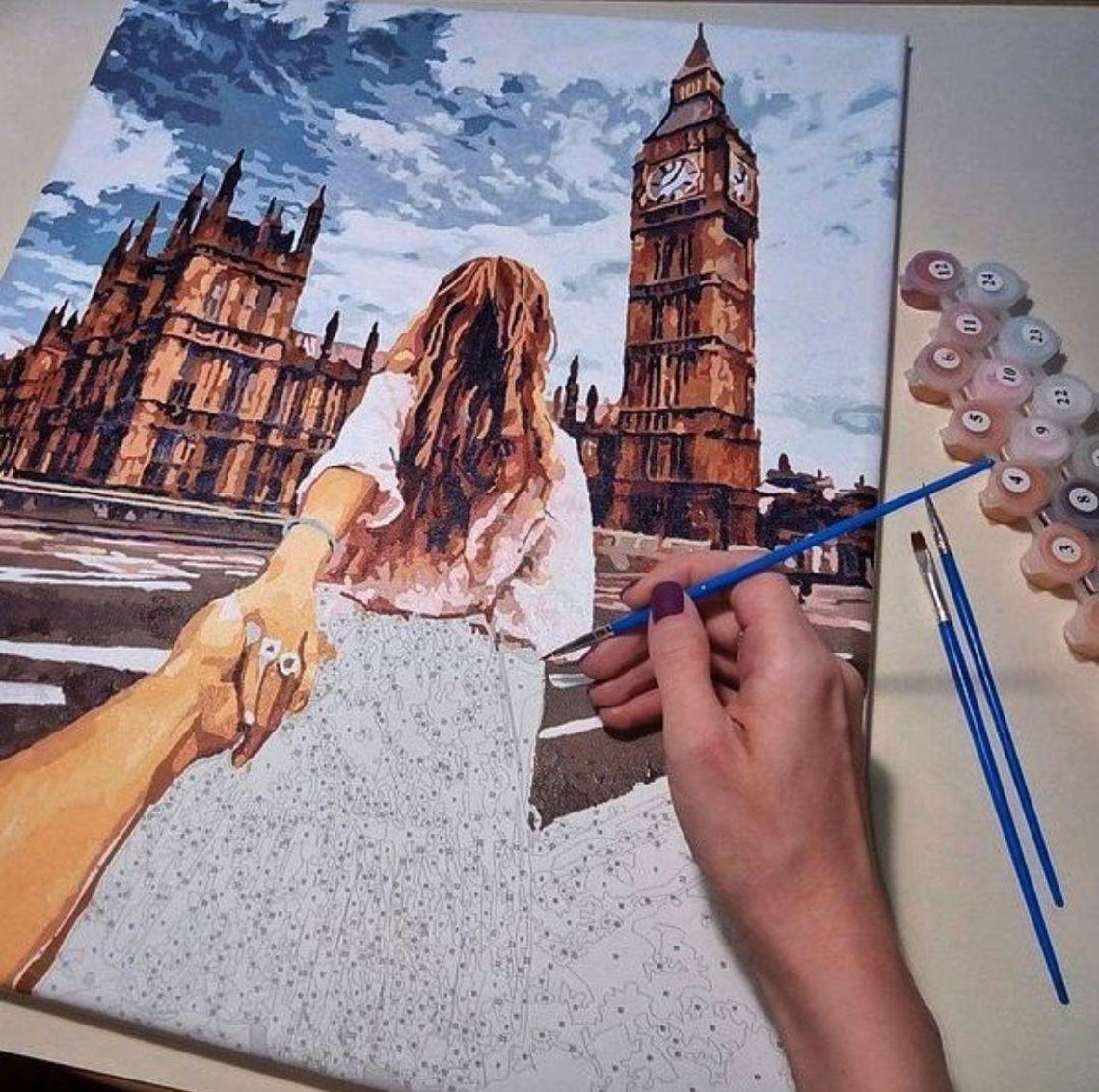 Anime Paint by Number Paint by Numbers Kit for Adults and - Etsy