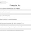 Character Arc - Printable Resource Acting Theater Writing English Class ...