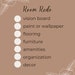 Room Redo Checklist Printable Redecorating Bedroom Checklist - Etsy