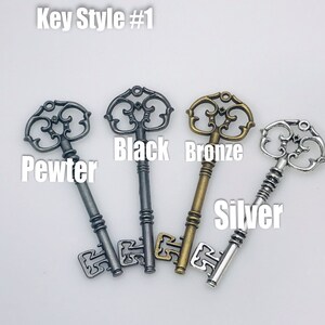 Our First Home Personalized Skeleton Key Christmas Ornament | Etsy