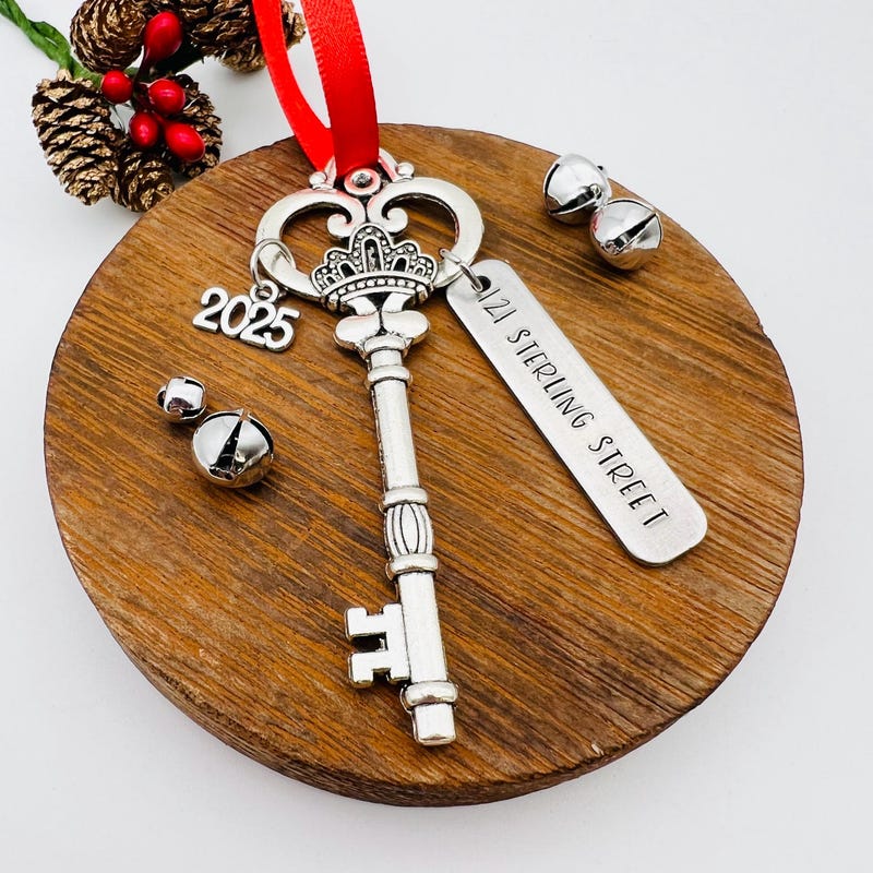 Skeleton Key Ornament - Etsy