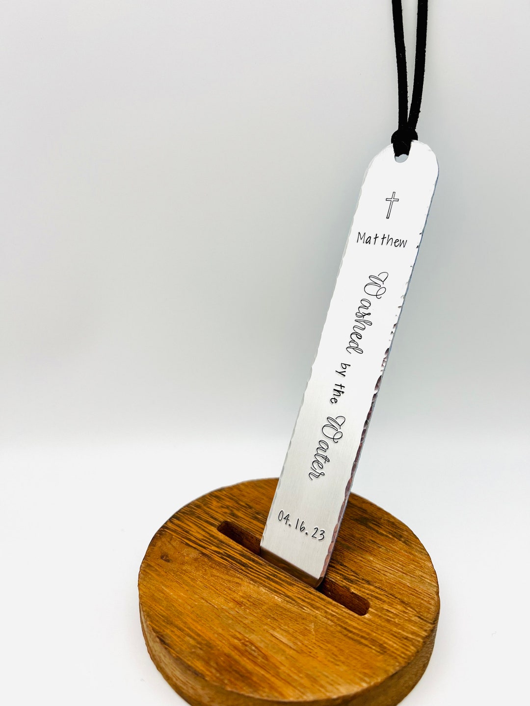 Washed by the Water Bookmark, Baptism Gift Ideas, Custom Bookmark, Gift ...