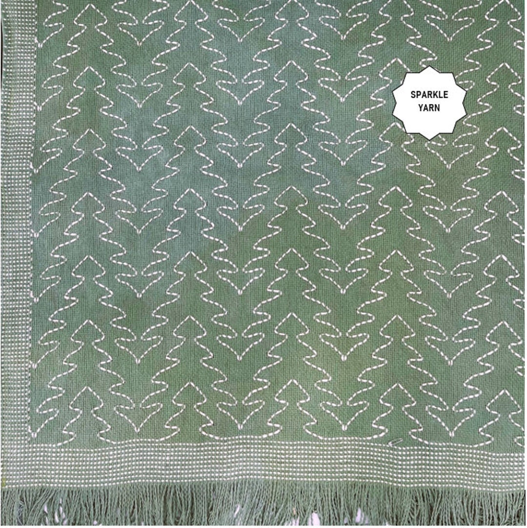 Winter Forest a Swedish Weave Pattern - Etsy