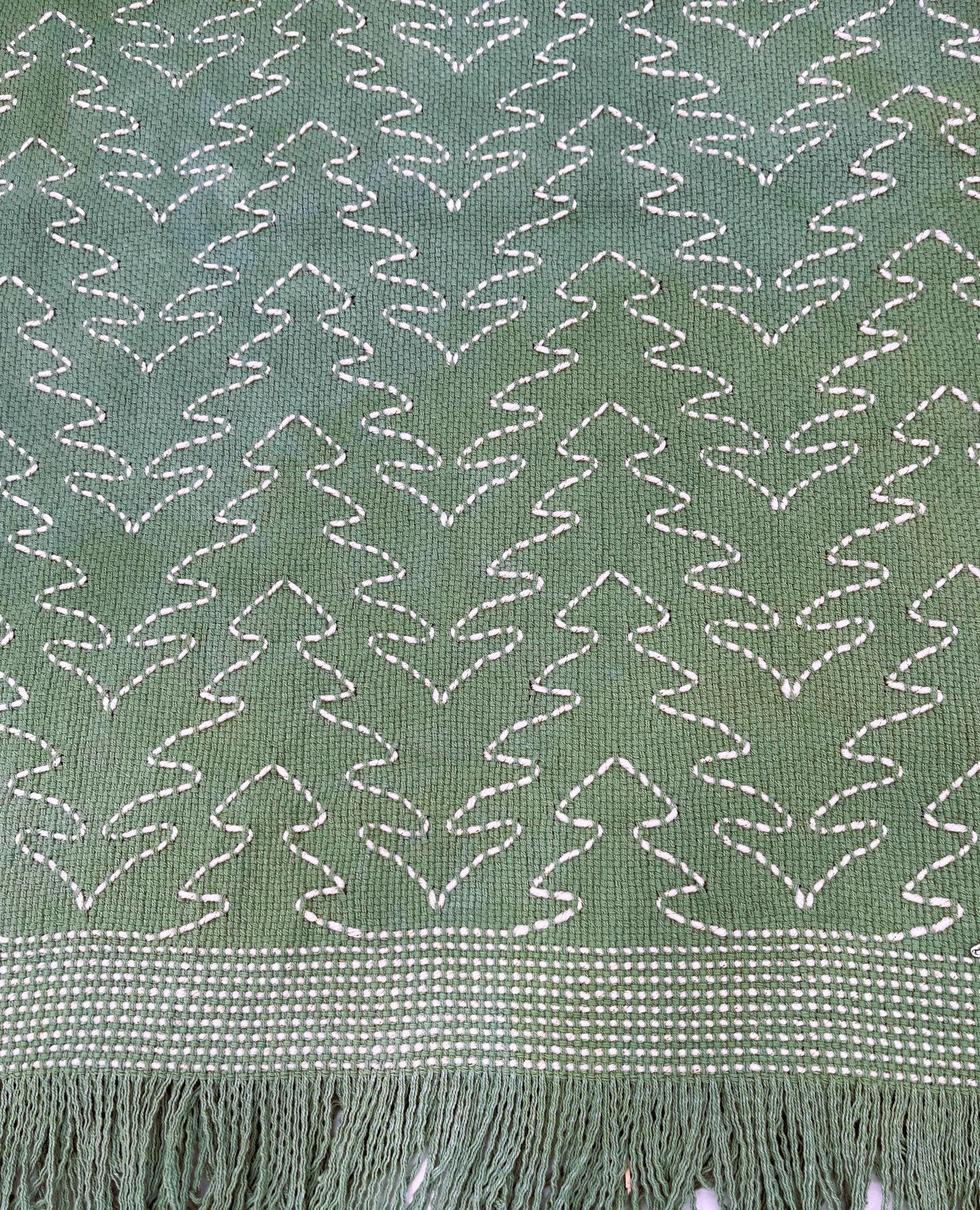 Winter Forest a Swedish Weave Pattern - Etsy