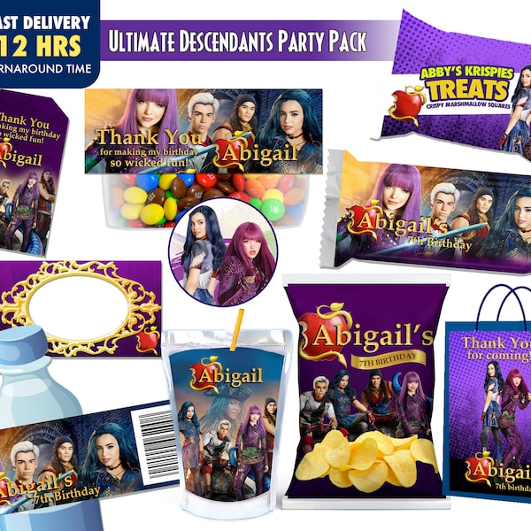 Descendants Party - Etsy