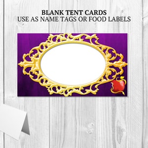 Descendants Birthday Party Favors and Labels - Party Printables ...