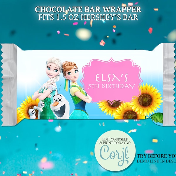 Frozen Wrappers - Etsy