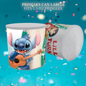 Lilo and Stitch Chip Bag Label, Stitch Party Printables, Stitch ...