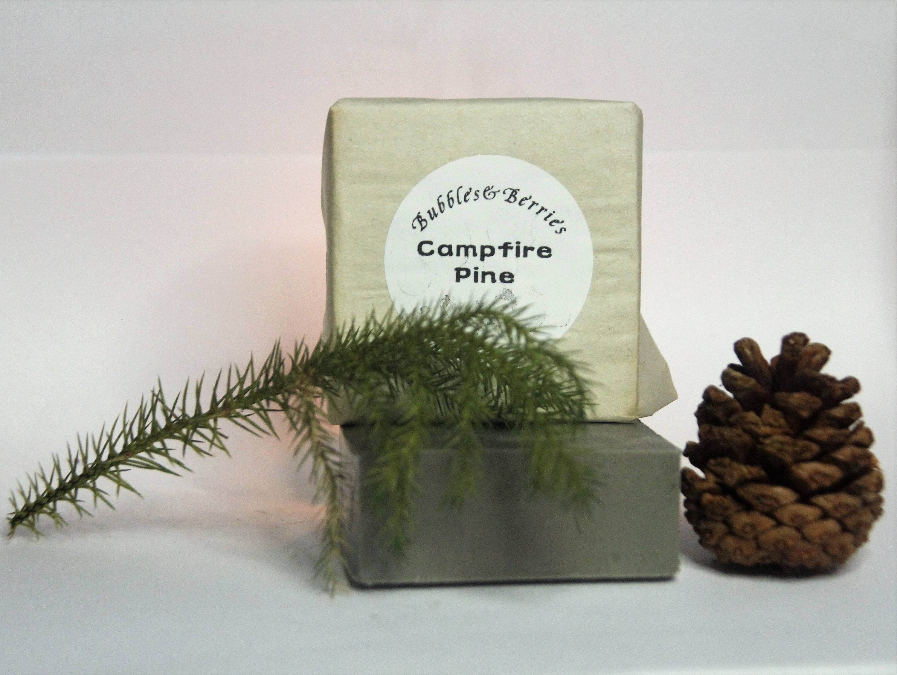 CAMPFIRE PINE - Bar Soap - Handmade - Soap- Pine, Smoky Soap - 2 Sizes ...