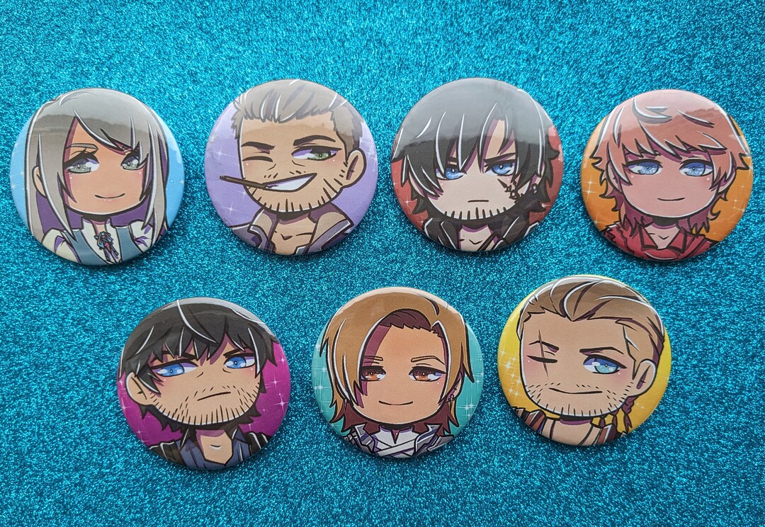 FFXVI Chibi Pin Badge - Etsy
