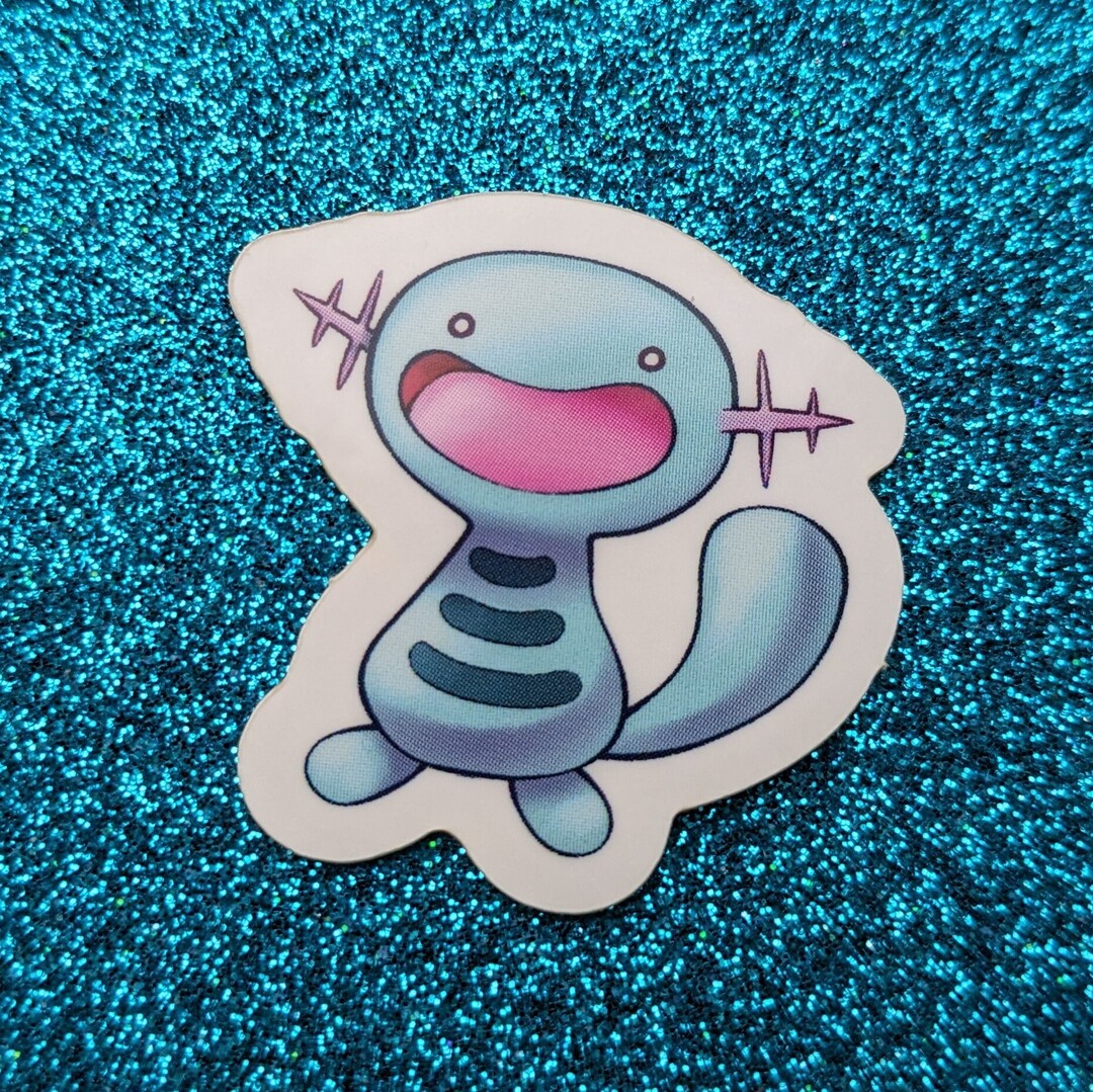 Glossy Wooper Sticker - Etsy
