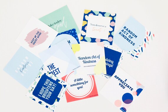 Random Act of Kindness Kind.kards Digital Download | Etsy