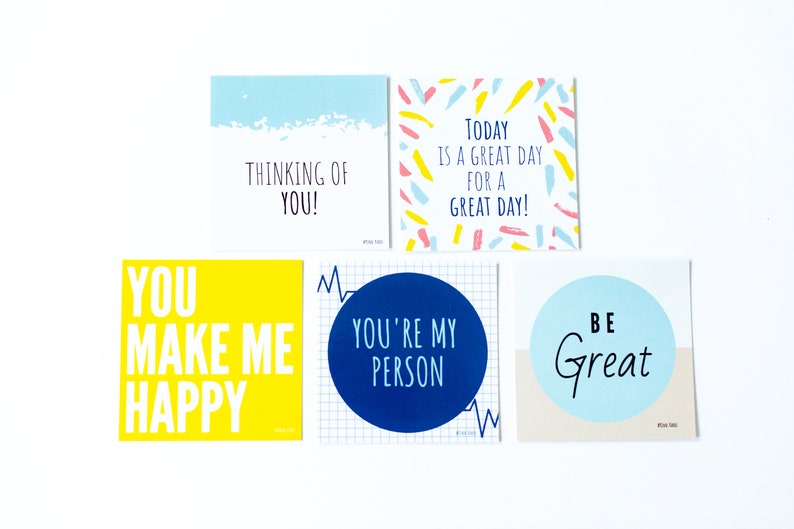 The Happy Kind.kards Pack - Etsy