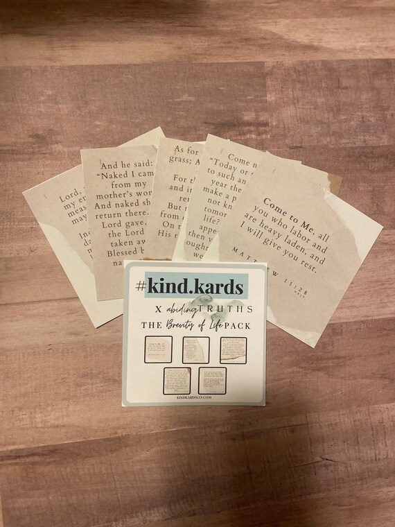 The Brevity of Life Printed Pack. NKJV.. - Etsy