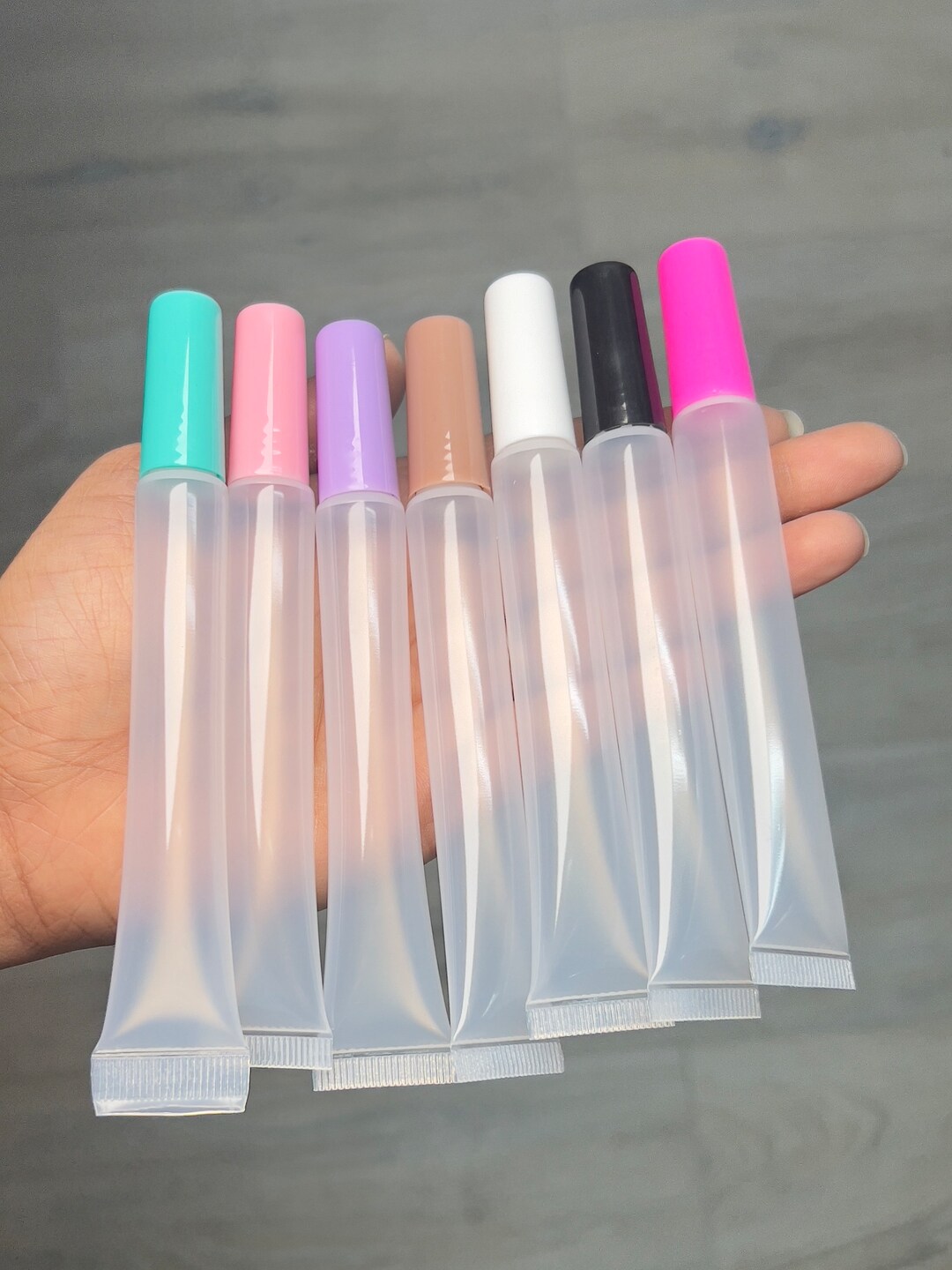 10 Piece Squeeze Lip Gloss Tubes | 15 Ml | Wholesale Lipgloss Tubes - Etsy