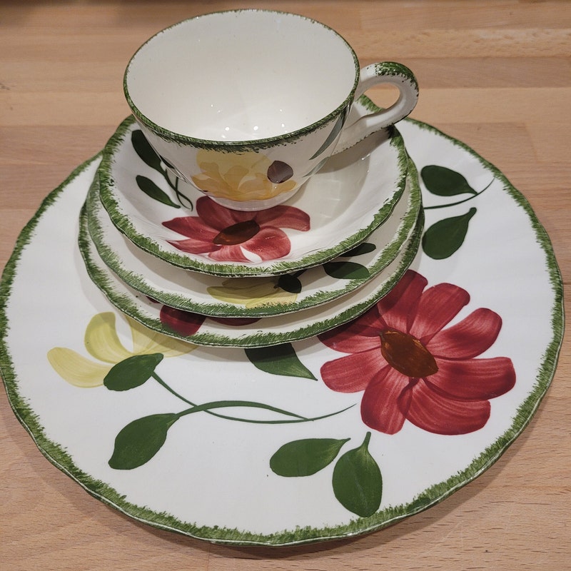 Blue Ridge Plates - Etsy