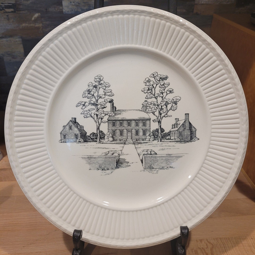 Wedgwood Kenmore Plantation House Commemorative Plate - Etsy