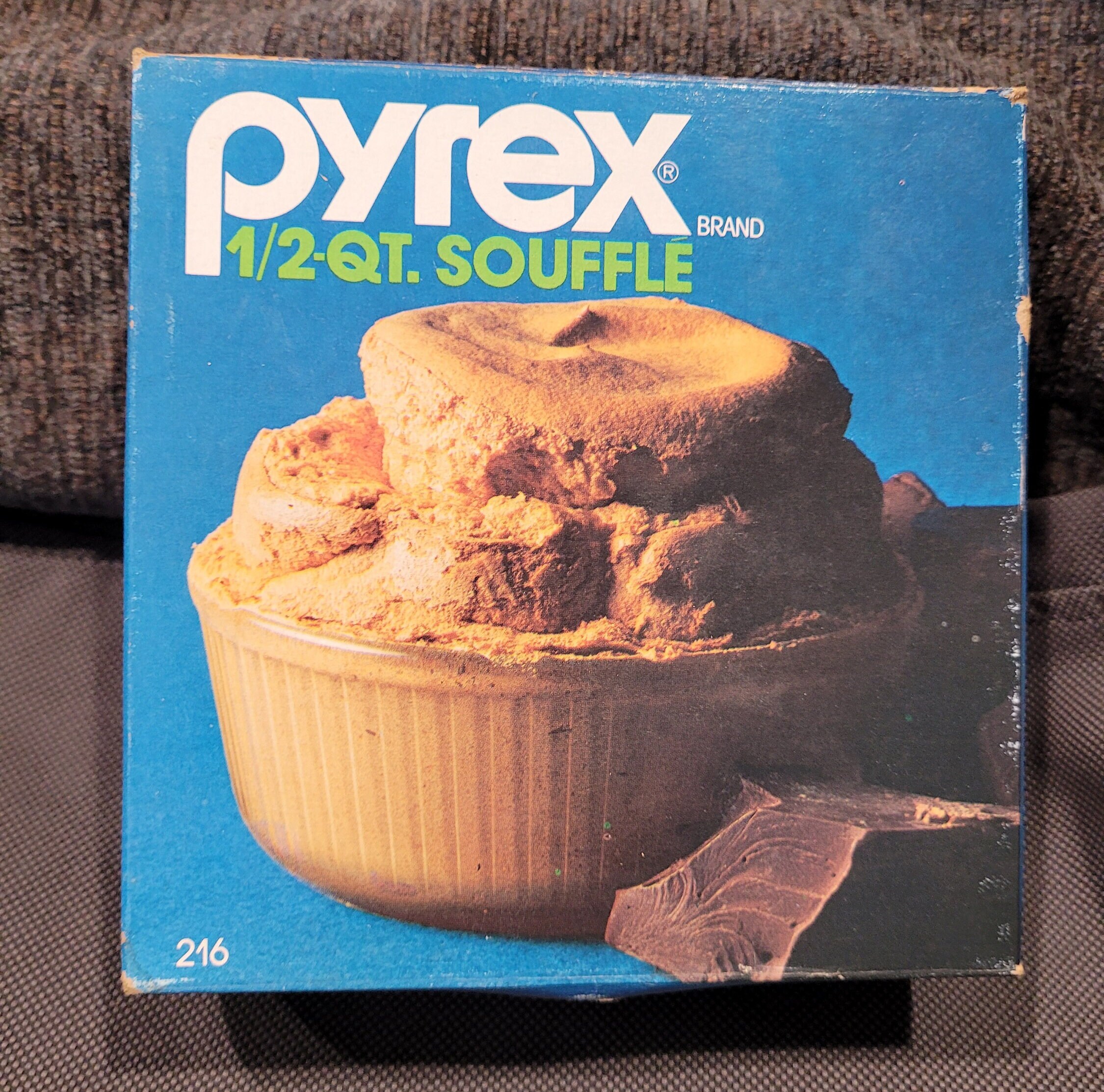 Vintage Pyrex Boxed 1/2 Quart Glass Souffle Dish - Etsy