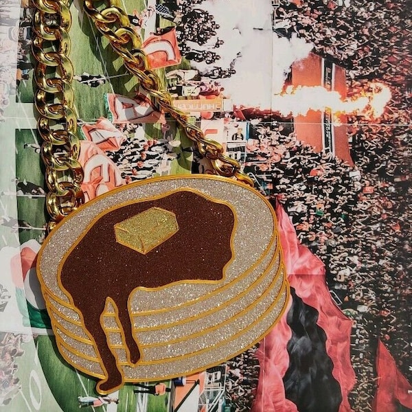 Pancake Necklace - Etsy