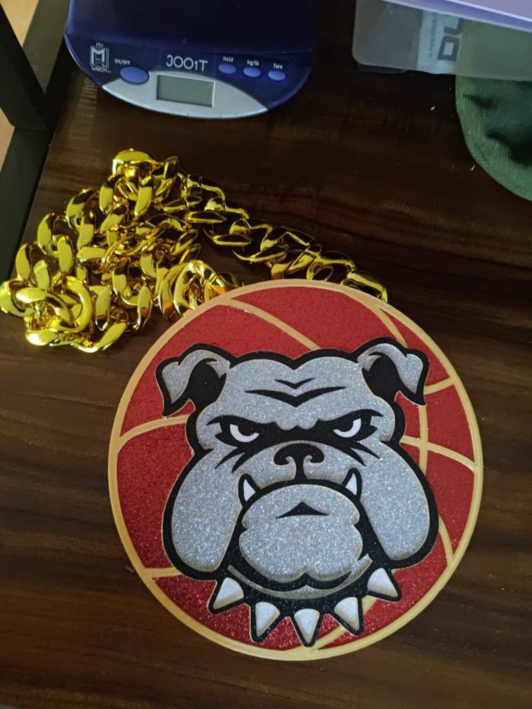 Custom Basketball Turnover Chain Logo Miami Cuban Link Swag Bling ...