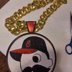 Custom Swag Spinner Chain Logo Miami Cuban Link Swag Bling Turnover ...