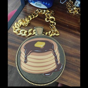 Custom Swag Spinner Chain Logo Miami Cuban Link Swag Bling Turnover ...