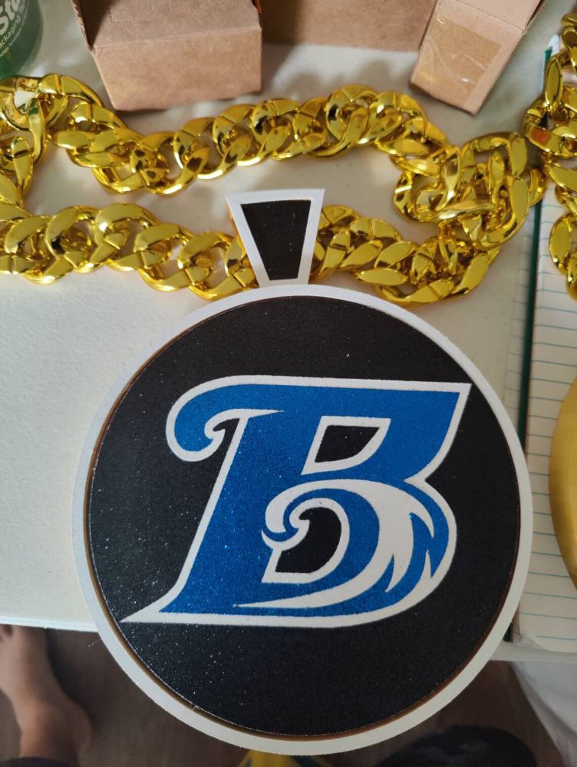 Custom Swag Spinner Chain Logo Miami Cuban Link Swag Bling - Etsy