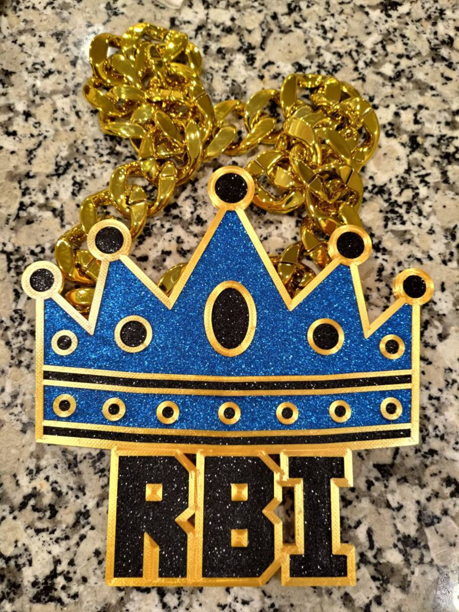Rbi King Homerun King Custom Turnover Chain Logo Miami Cuban | Etsy