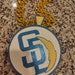 Custom Swag Spinner Chain Logo Miami Cuban Link Swag Bling Turnover ...